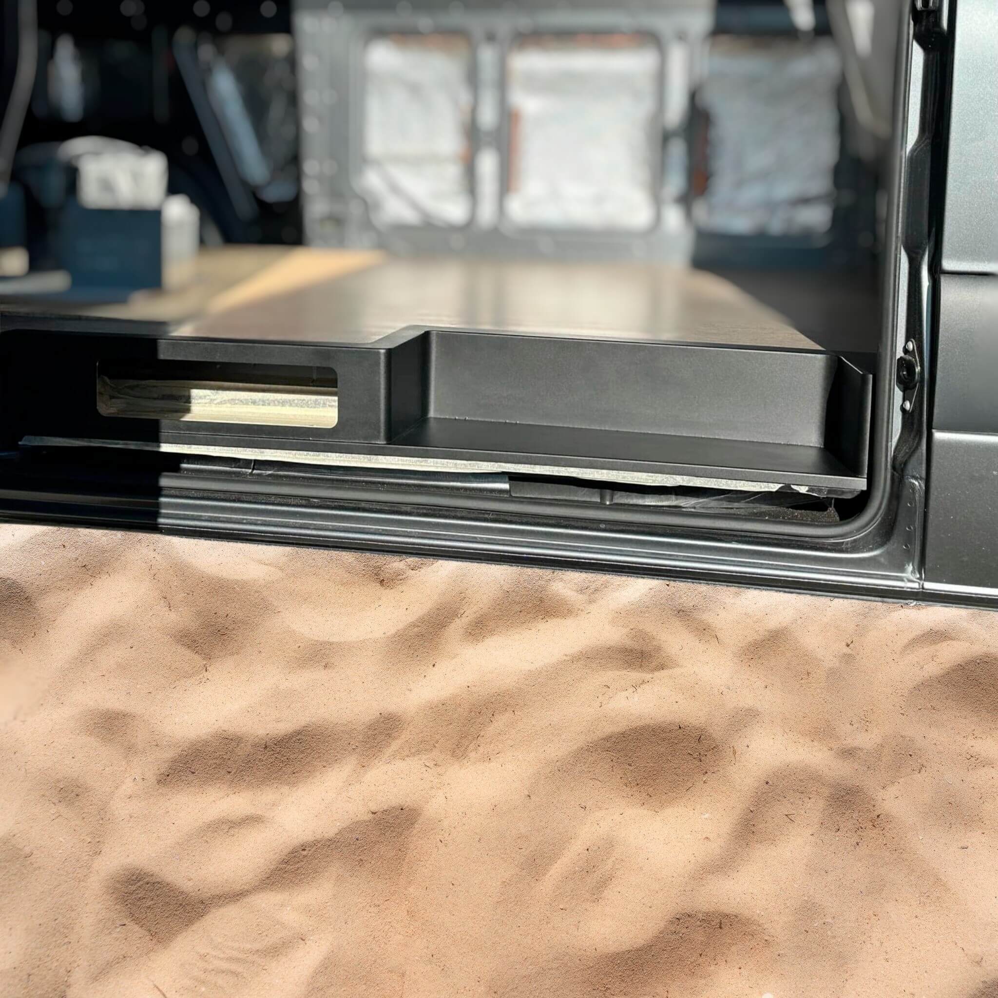 Sliding door storage step—Sprinter 2019 to 2024 – Lonavity
